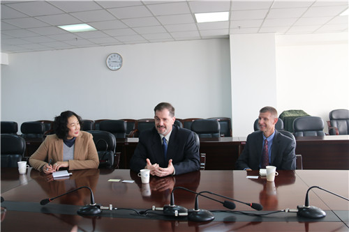 美国英语学会中国区总监Andy Cheely一行访问我校-宁夏大学新闻网